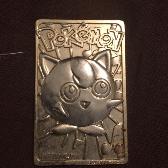 Other | Real Gold Pokmon Card With Poke Ball | Poshmark